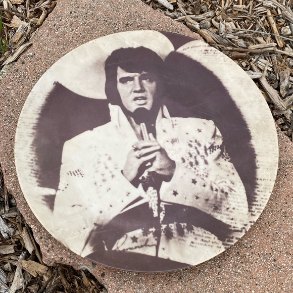 Elvis Presley | Accents | Vintage Elvis Presley Plate | Poshmark